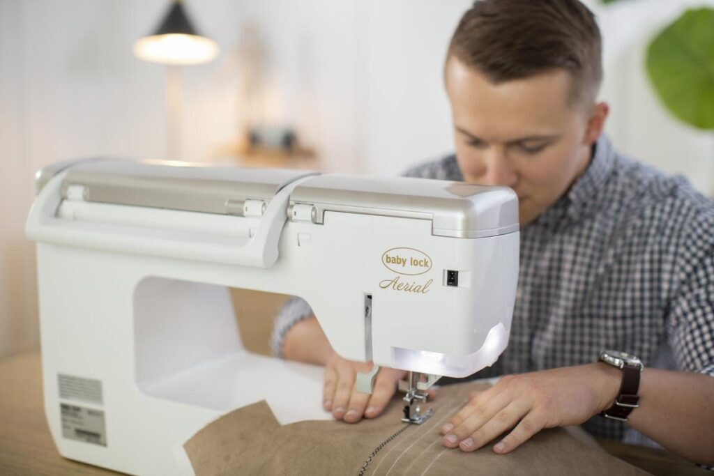 Aerial Sewing and Embroidery Machine - Burnsville Vacuum